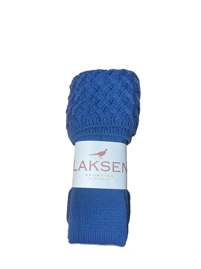 Laksen Lady Windsor Azur Blue Shooting Socks